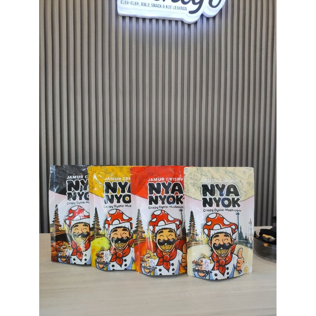 Jual jamur krispy nya nyok | Shopee Indonesia