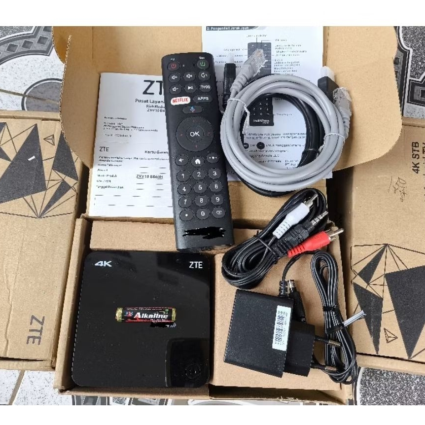 Jual STB Android Smart TV Box B86OH V5 4K Hybrid OS 12 UPDATE ATV ...