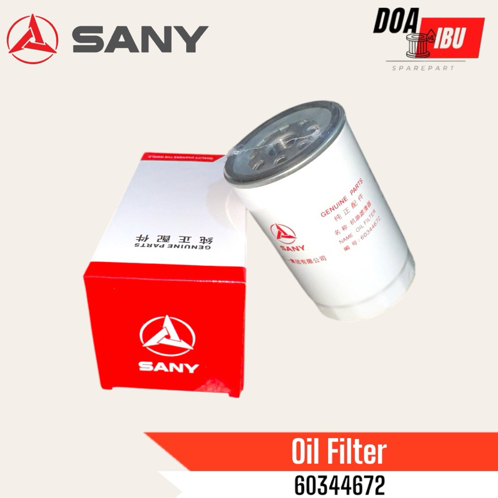 Jual Engine Oil Filter SANY ORI 60344672 | Shopee Indonesia