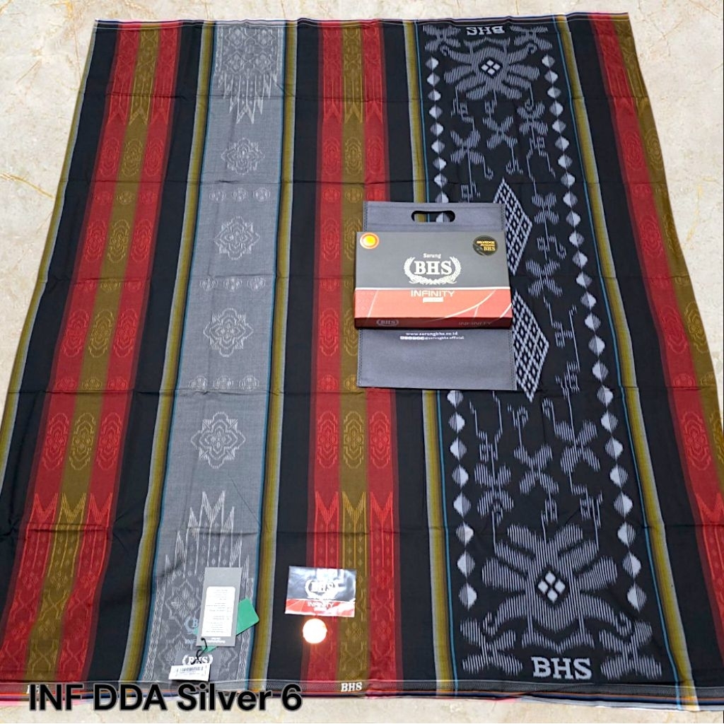 Jual Sarung BHS INFINITY SILVER DDA (Motif Timbul) | Shopee Indonesia