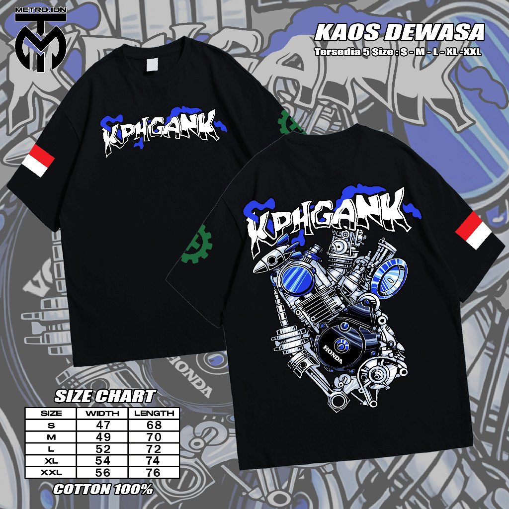 Jual Trans Fashion Kaos T Shirt KPH Gank Limited Edition Kaos Distro ...