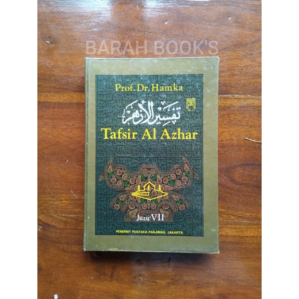 Jual Buku Prof.Dr.Hamka Tafsir Al-Azhar Juz 7, Penerbit Pustaka ...