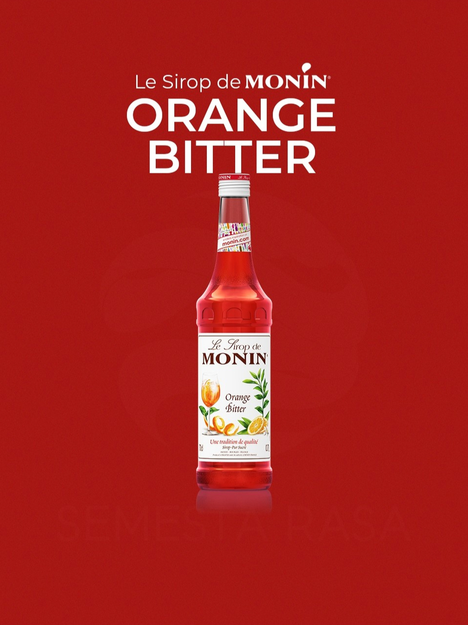 Jual Monin Orange Bitter / Orange Spritz Syrup 700ML | Sirup Rasa Jeruk ...