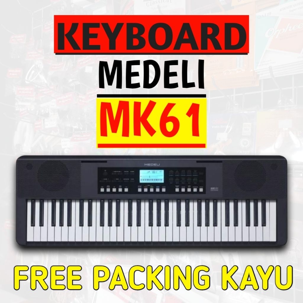 Jual KEYBOARD MEDELI MK61 PIANO MEDELI SERI MK61 | Shopee Indonesia
