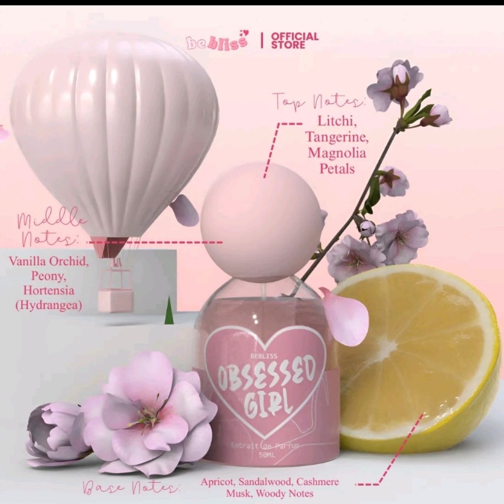 Jual [ NEW LOUNCH ] BEBLISS EXSTRAIT DE PARFUM OBSESSED GIRL 50ML ...