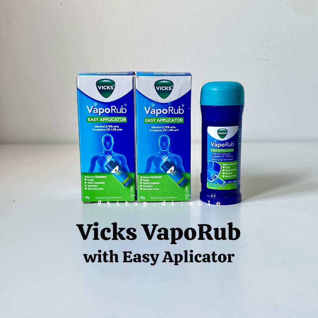 Jual Vaporub Easy Applicator Topical Ointment For Cough And Cold ...