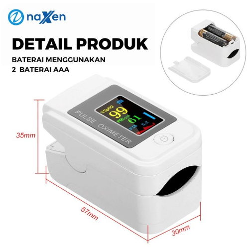 Jual Naxen Fingertip Pulse Oximeter SpO2 Alat Tes Saturasi Oksigen ...
