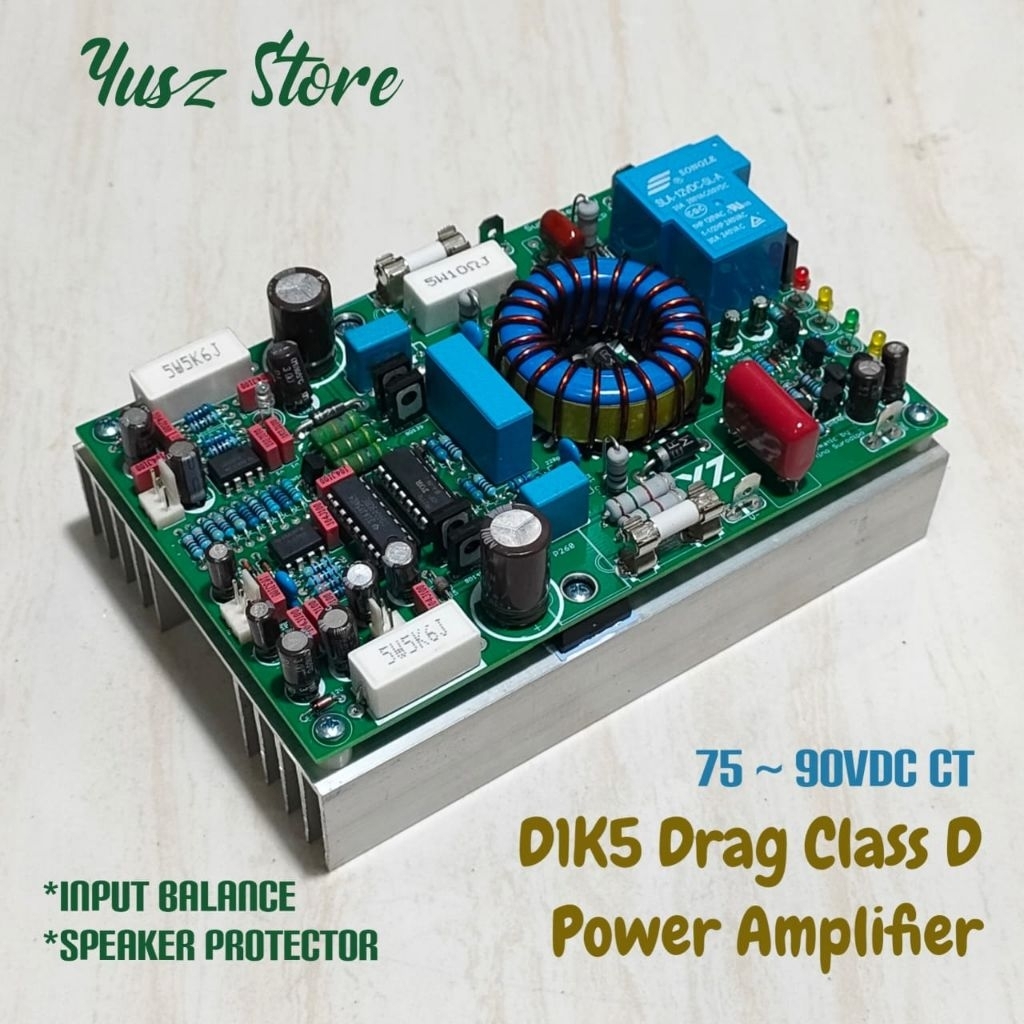 Jual Class D D1K5 Drag Power amplifier 1500w Dobel Layer | Shopee Indonesia