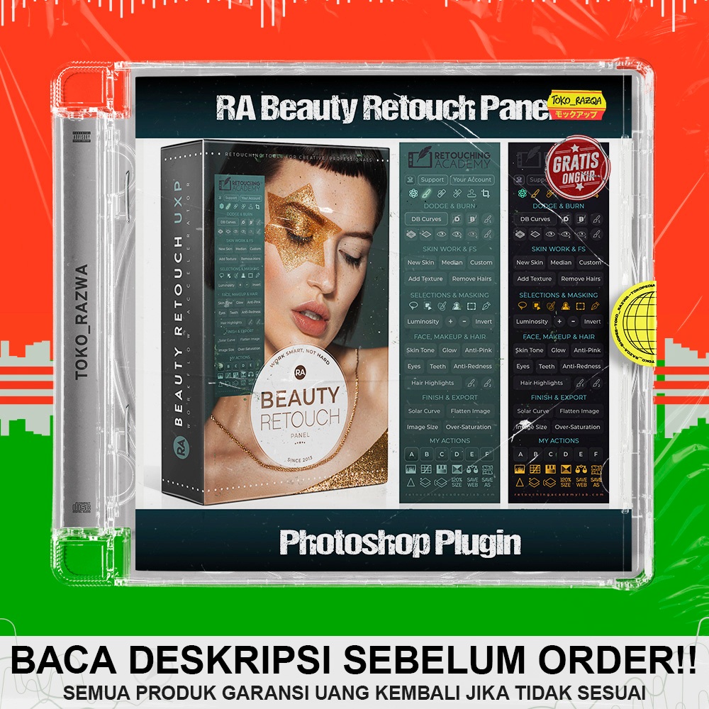 Jual Photoshop Plugin - RA Beauty Retouch Panel 5.2 - 301025 | Shopee Indonesia