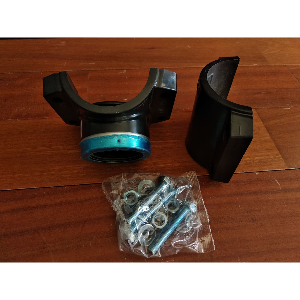 Jual Klem HDPE 2 x 1 Inch Sadle Clamp Sadel Klem Fitting Pipa HDPE+ ...