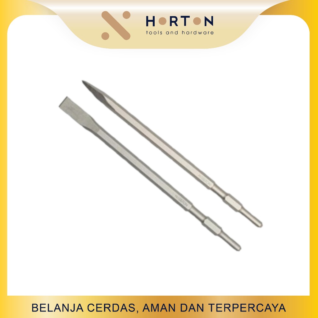 Jual Hasston Mata Bor Hex Bobok Beton Tembok / Chisel Flat (2436 ...