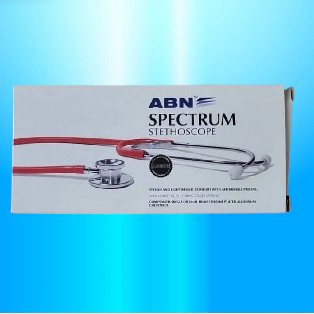 Jual Stetoskop ABN Spectrum / Stethoscope ABN Spectrum Dewasa | Shopee ...