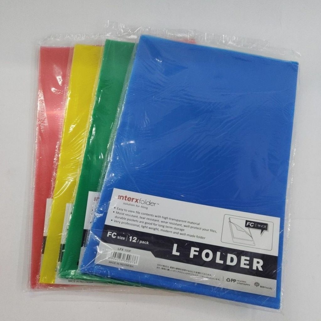 Jual MAP L BENING||INTERX Folder||Ukuran FC/Folio||L Folder/pack ...