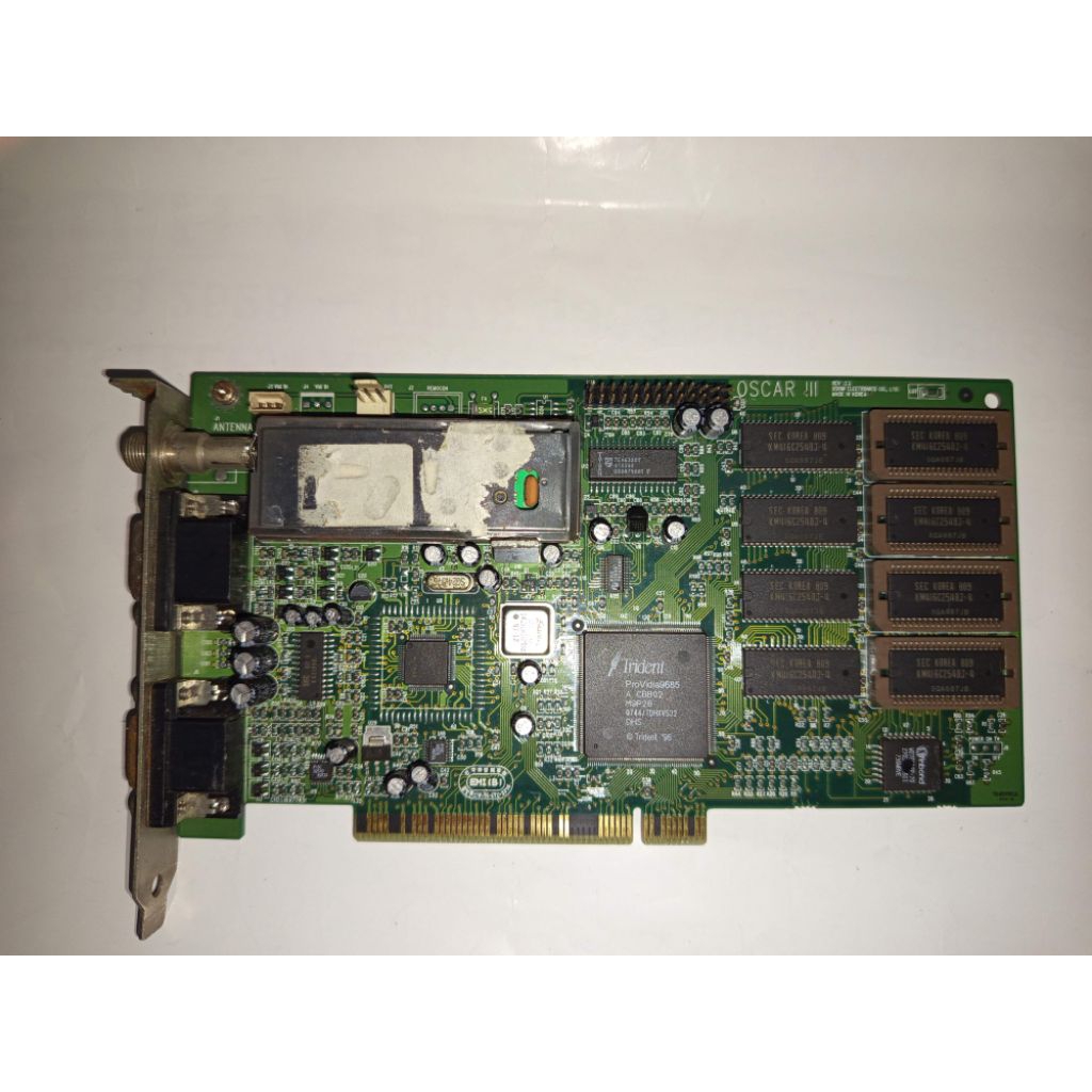 Jual Vga pci bisa lihat Tv radio tuner tanpa internet merk trident ...