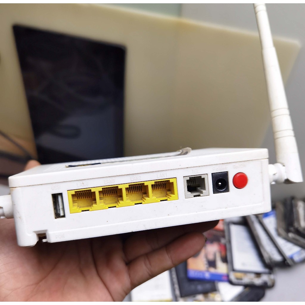 Jual MODEM ONT ZTE XPON F663NV3A BISA EPON DAN GPON SECOND | Shopee ...