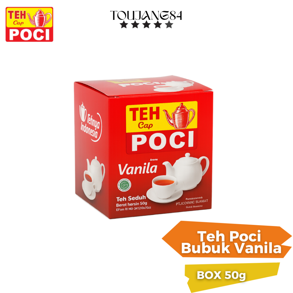 Jual Poci Te Bubuk Vanila Box 50g | Shopee Indonesia