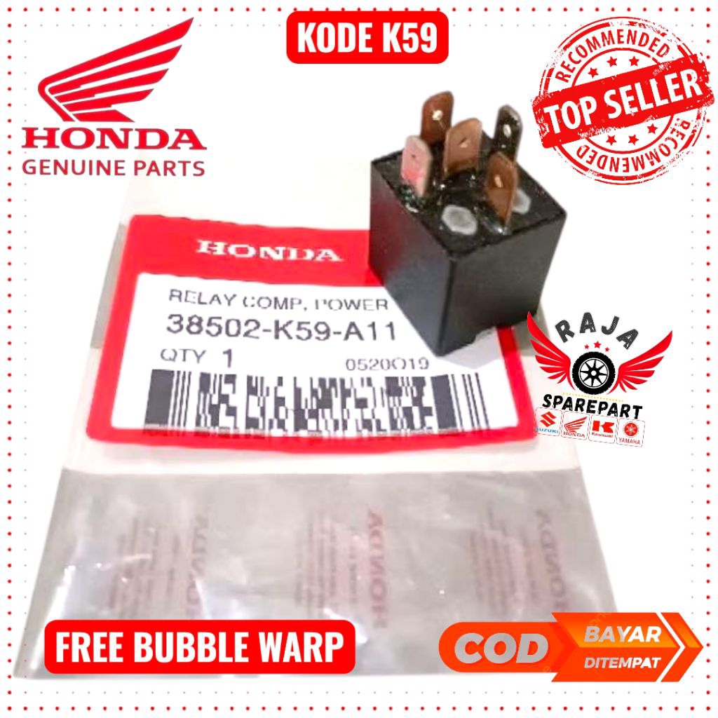 Jual RELAY KAKI 5 HONDA VARIO 150 /125 LED KODE K59 | Shopee Indonesia