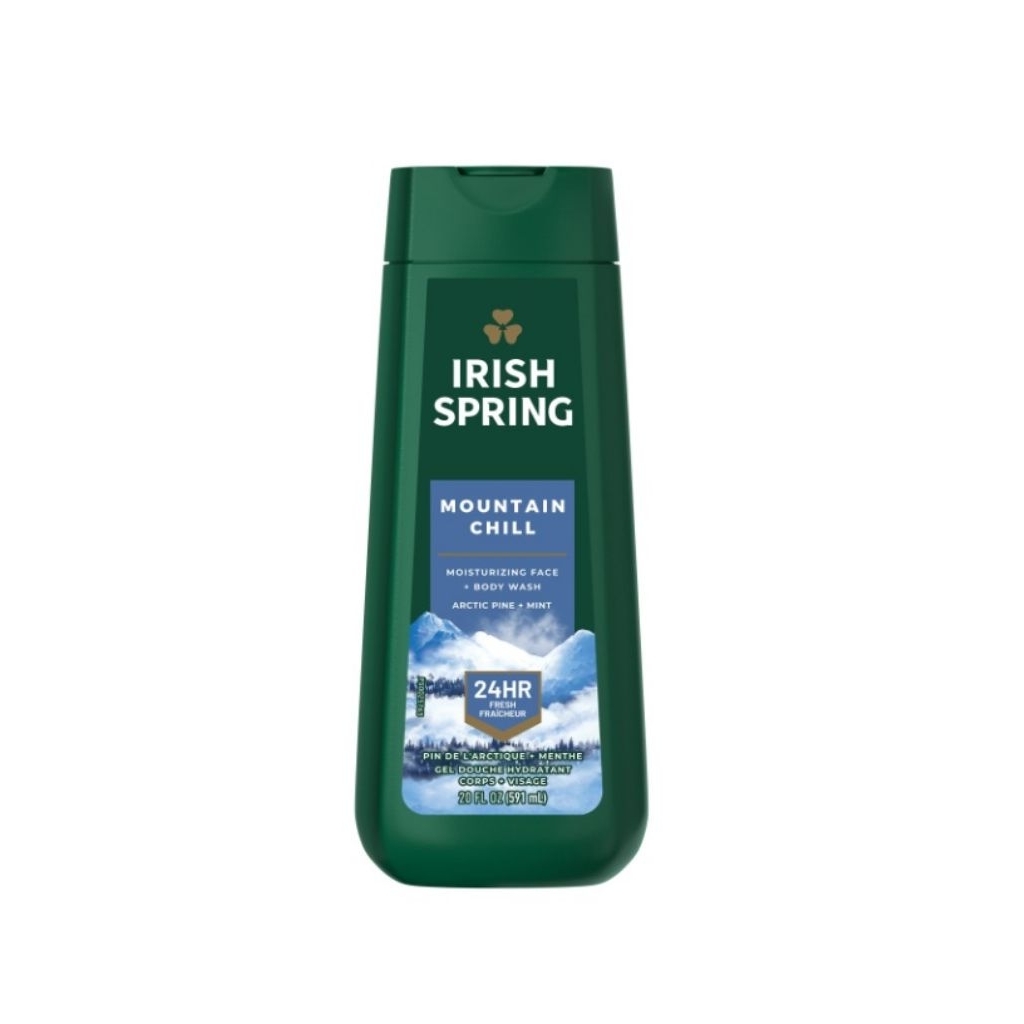 Jual Irish spring moisturizing face & body wash mountain chill 591ml ...