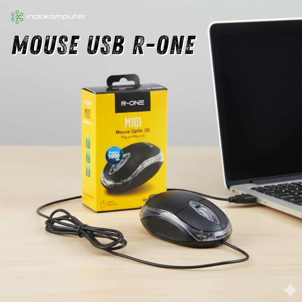Jual NEW MOUSE R- ONE USB | Shopee Indonesia