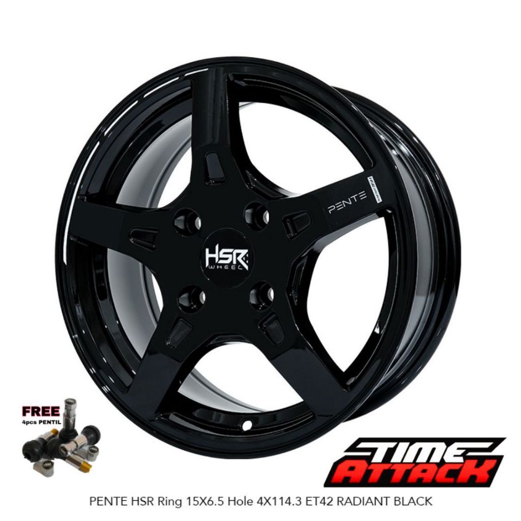 Jual Velg Mobil Nissan Livina Ring 15 HSR WHEEL Tipe PENTE Velg Hsr R15 ...