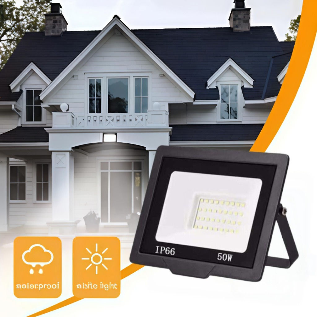 Jual LUXFORCE Lampu Sorot LED 50W Waterproof IP66 / Lampu Tembak LED 50 ...