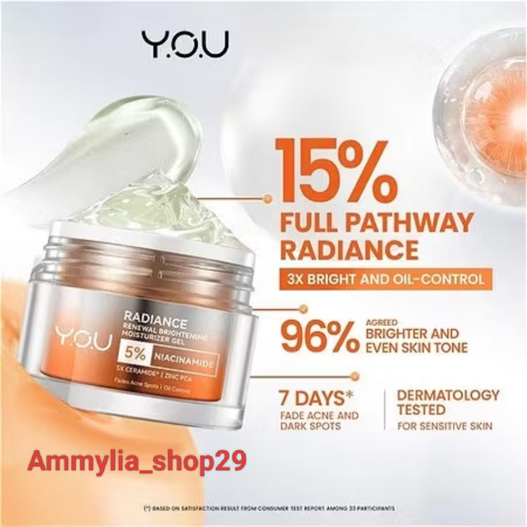 Jual YOU Radiance up moisturizer (new packaging) | Shopee Indonesia
