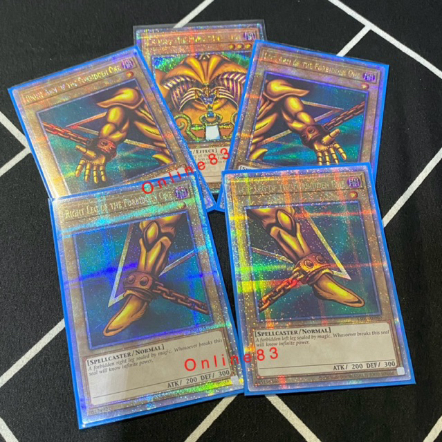 Jual Exodia Complete Set ES01 // QCSR AE Asian English yugioh Essentian ...