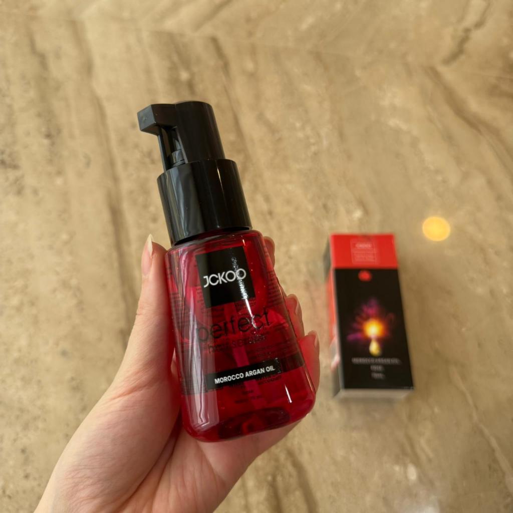 Jual JCKOO Perfect Hair Treatment Serum - Rose. | Shopee Indonesia