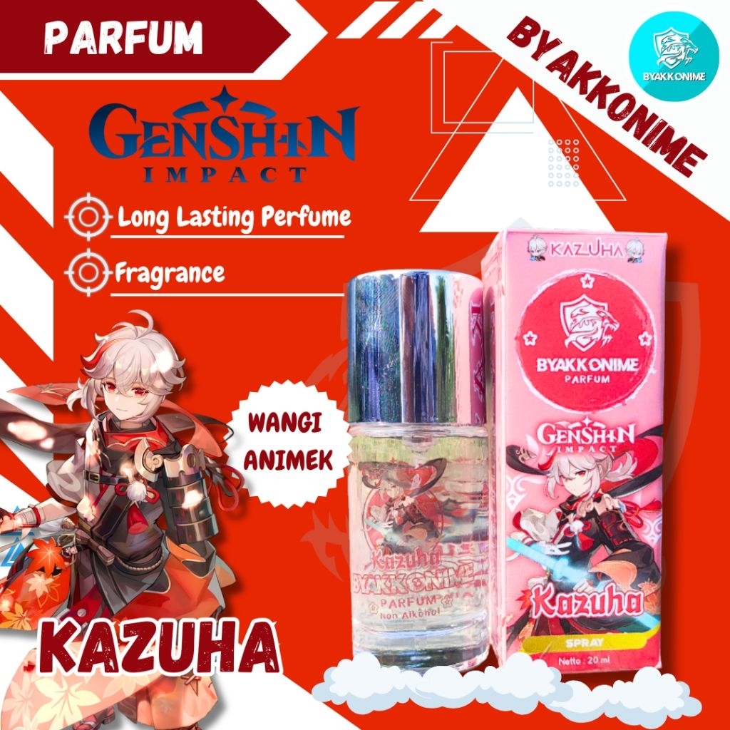 Jual GENSHIN IMPACT PARFUM (20ml) - Perfume Kazuha Genshin Impact ...