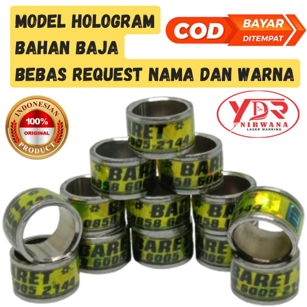 Jual RING MERPATI BAJA CUSTOM NAMA | Shopee Indonesia
