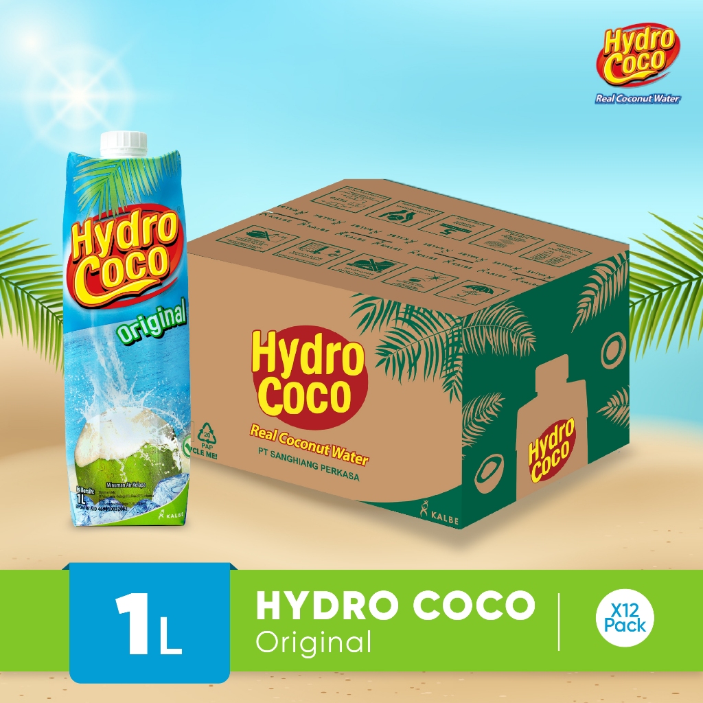 Jual Kemasan Karton - Hydro Coco Kemasan 1 Liter | Shopee Indonesia