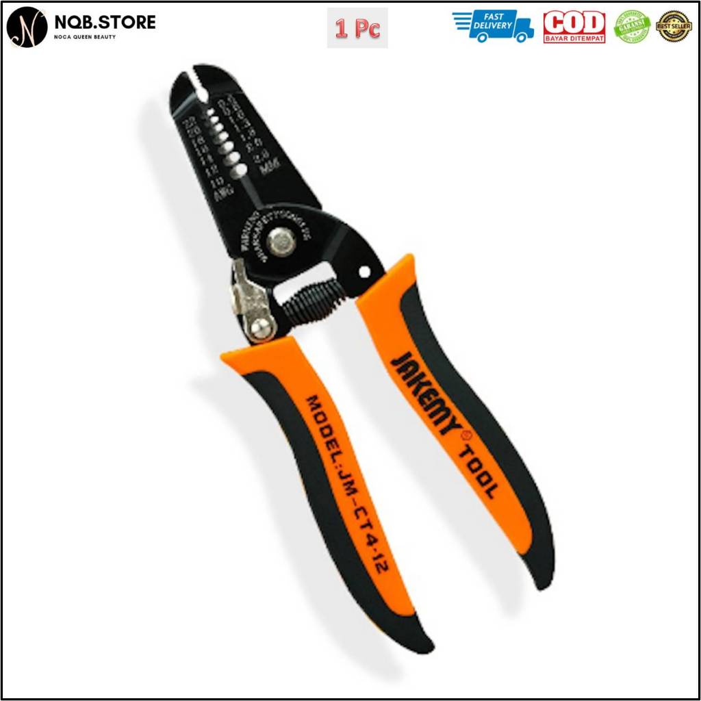 Jual NQB - Tang Potong Kupas Kabel Listrik Serbaguna - Multifungsi WIRE ...