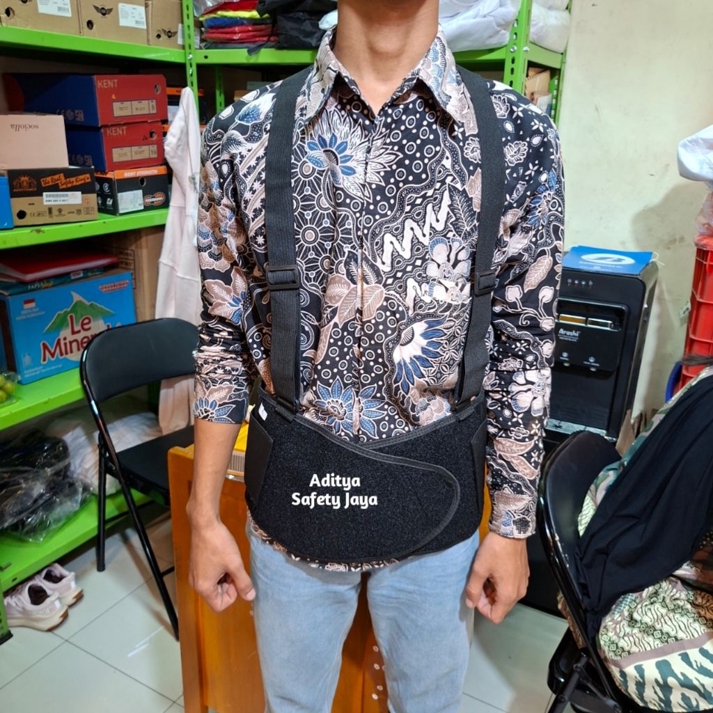 Jual Back Support Belt Krisbow Original - Back Support Belt Safety ...