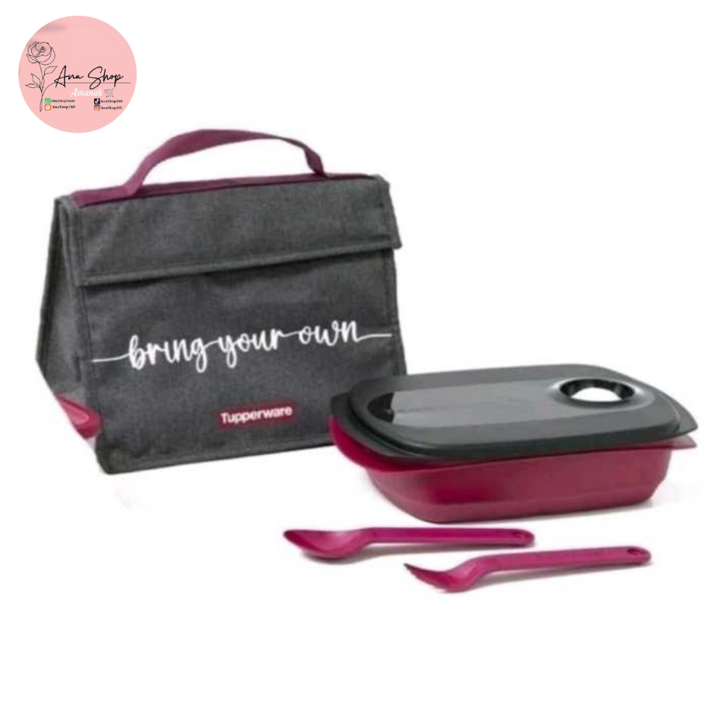 Jual Tupperware BYO (Bring You Own) Lunch Set - Tempat Bekal Makanan ...