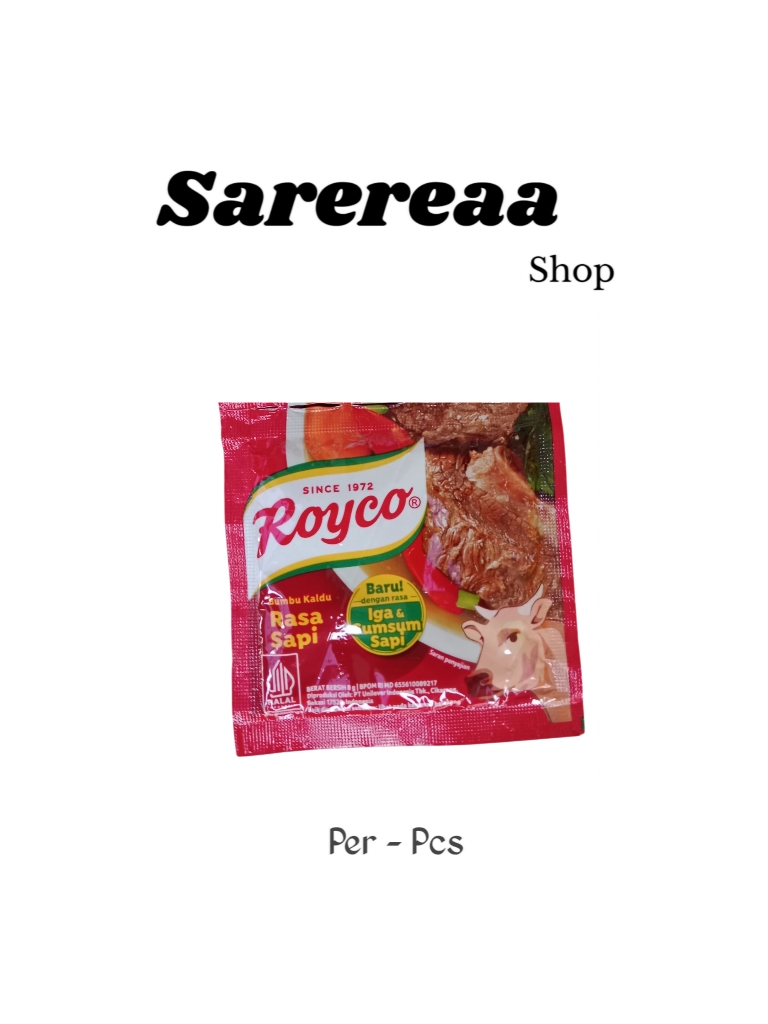 Jual Royco Kaldu Sapi 8g – 1 Sachet – Bumbu Penyedap Rasa Sapi | Shopee ...