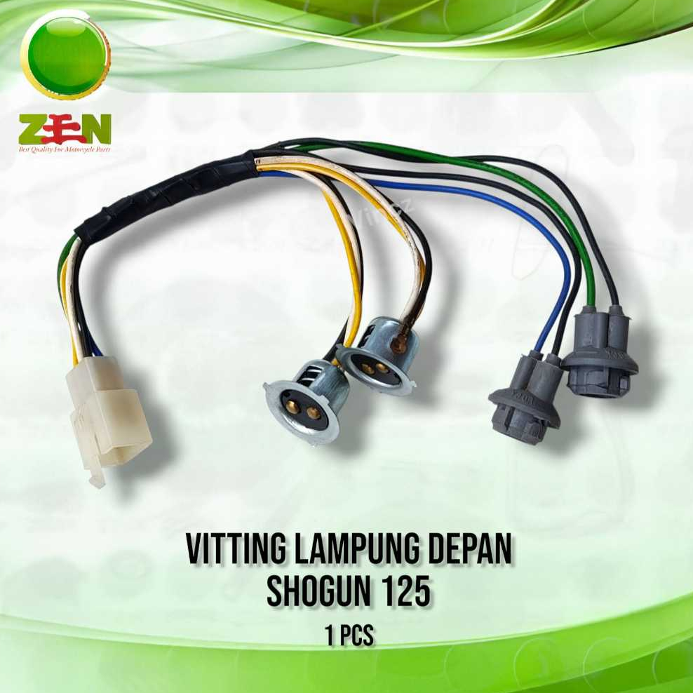 Jual Fitting Vitting Lampu Depan, Cop Soket Lampu Depan Shogun 125 ...