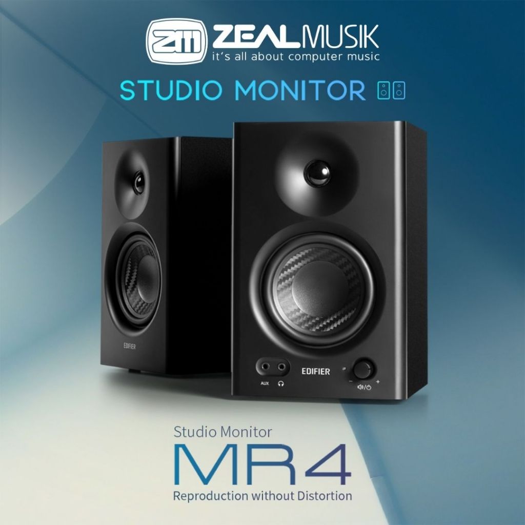 Jual Edifier MR4 - Studio Monitor Sound Engineer Speaker Aktif - Zeal ...