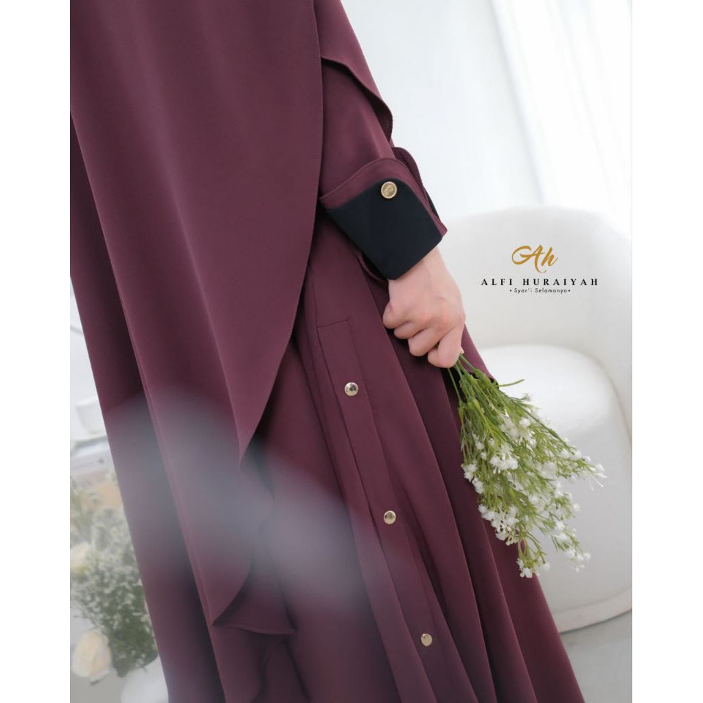 Jual LARISSA SERIES by ALFI HURAIYAH (gamis only) | Shopee Indonesia