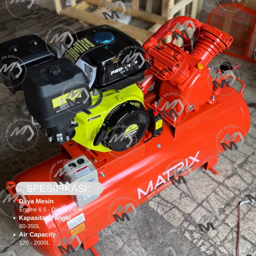 Jual Kompresor Angin Matrix 0.5HP / 1HP / 2HP / 3HP / 5HP / 7.5HP ...