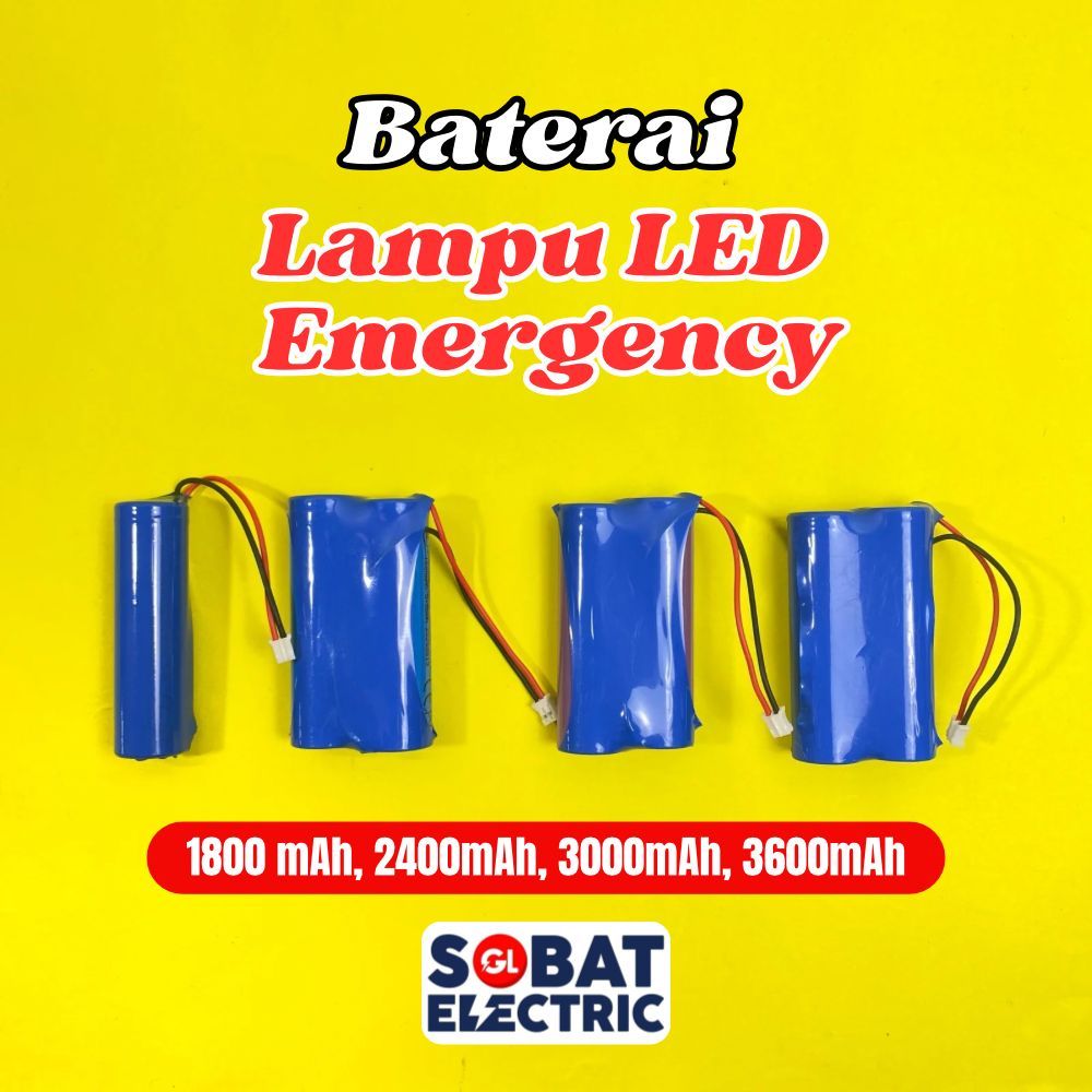 Jual Baterai Cas Charger Lampu LED Emergency Magic - Tipe 18650 Lithium ...