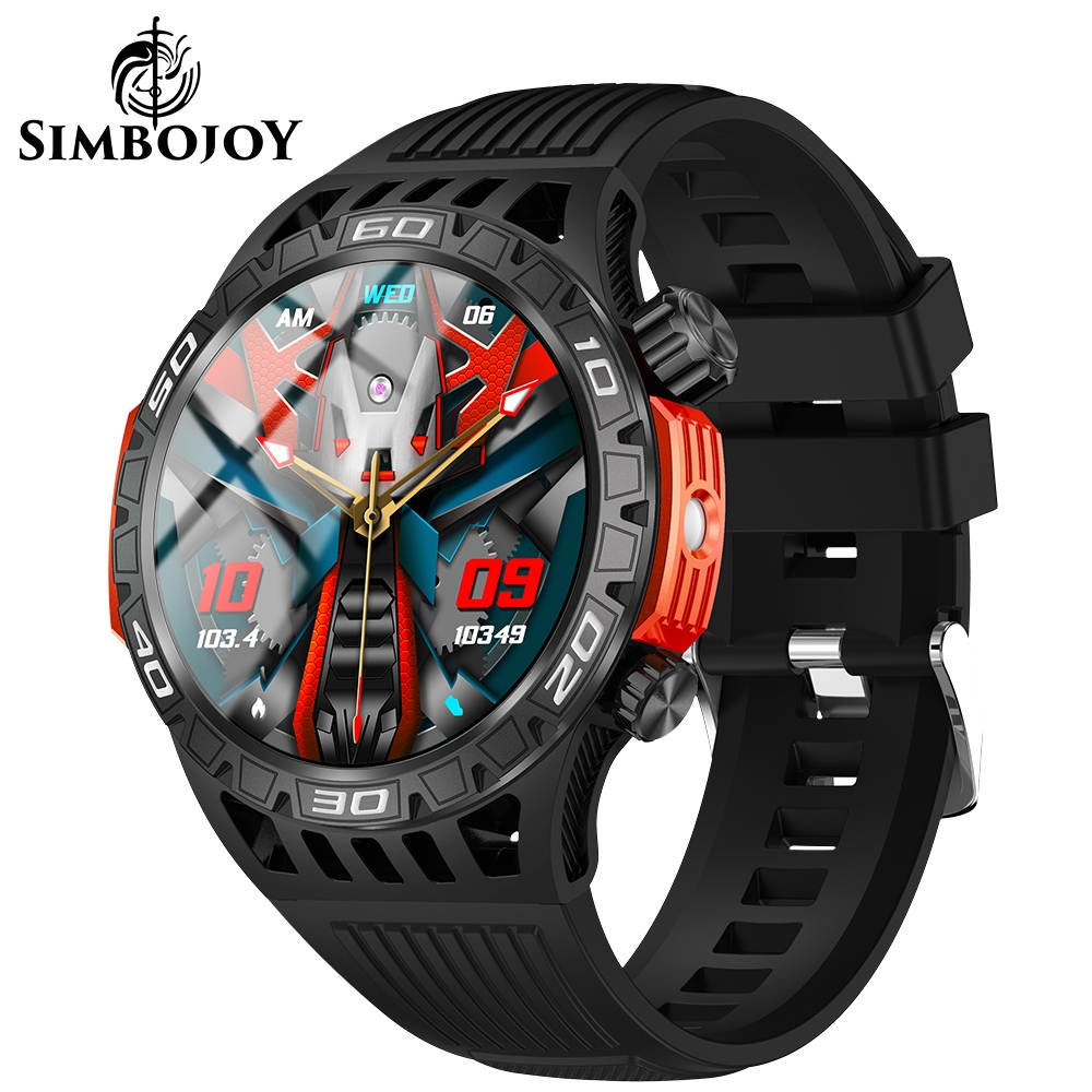 Jual Simbojoy SmartWatch Original AMOLED Full TouchScreen With LED ...