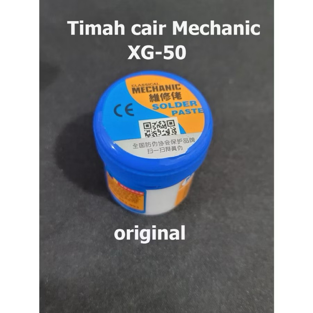 Jual TIMAH SOLDER PASTE MECHANIC 183C TIMAH CAIR MECHANIC XG-50 - 35GR ...