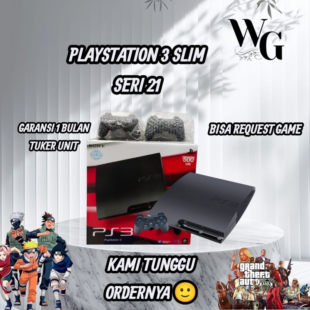 Jual PS3 SLIM CFW/PLAYSTATION 3 SLIM CFW FREE GAME | Shopee Indonesia