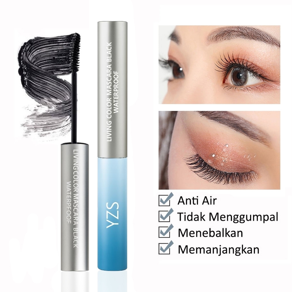 Jual YZS Mascara Living Color Waterproof Hitam Maskara Pelentik ...