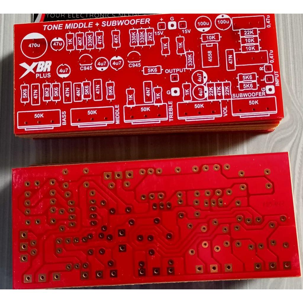 Jual PCB TONE CONTROL XBR MIDDLE PLUS SUBWOOFER | Shopee Indonesia