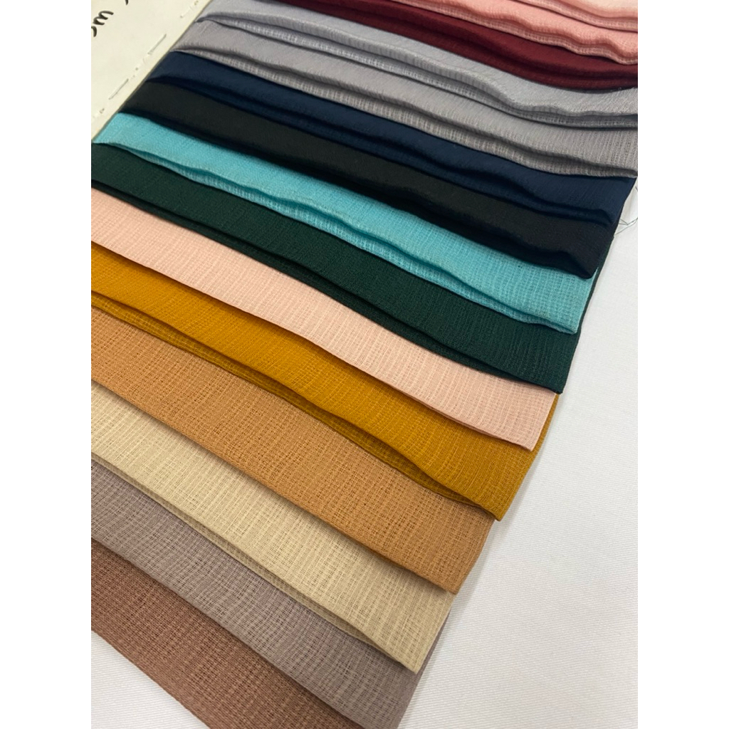 Jual Kain CORN SKIN Bahan Hijab Kerudung segiempat | Shopee Indonesia
