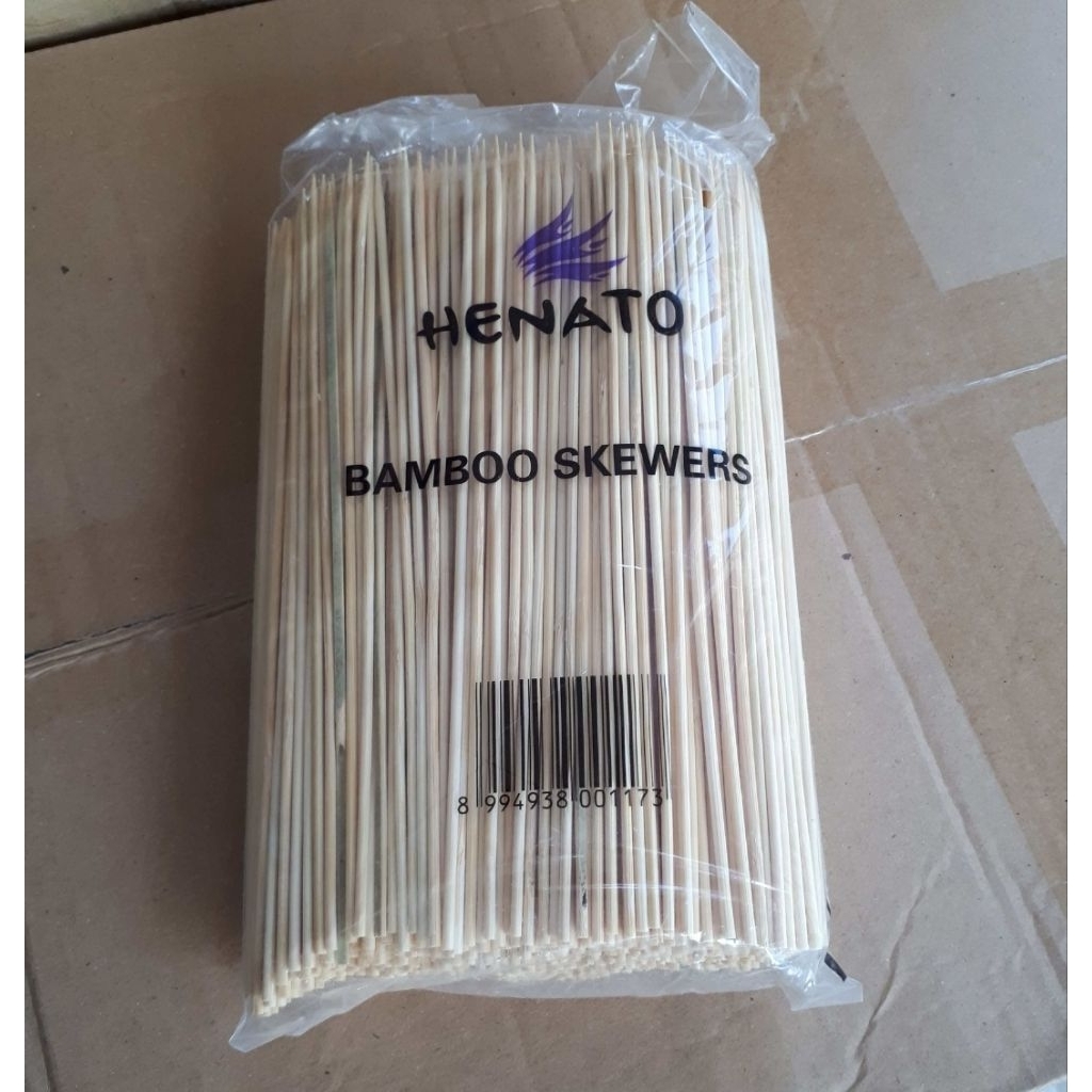 Jual Megapek tusuk sate lidi sate panjang 20cm isi 500grams | Shopee ...