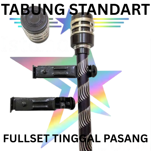 Jual TABUNG HITAM STD Bisa Request Ukuran 30-250 Cm Batang Gorden ...