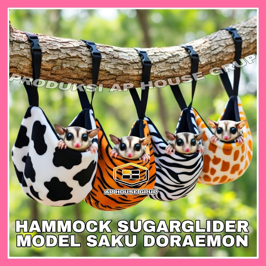 Jual HAMMOCK SUGARGLIDER MODEL KANTONG DORAEMON - APHG01 | Shopee Indonesia
