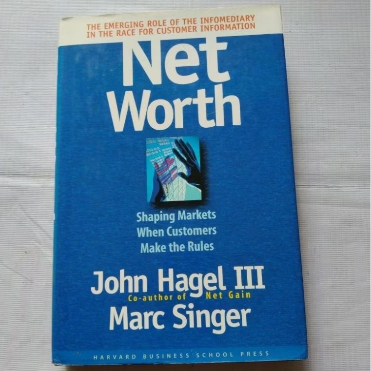 Jual Buku Impor NET WORTH SHAPING MARKETS WHE CUSTOMERS MAKE THE RULES ...
